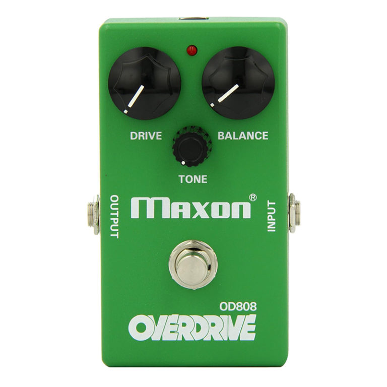 【定番】MAXON / OD808の特徴と使い方を徹底レビュー。ブースターとしても優秀なTS系定番オーバードライブ。